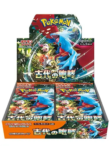 Pokemon Ancient Roar sv4K Japanese Booster Box – zodiacgamingltd
