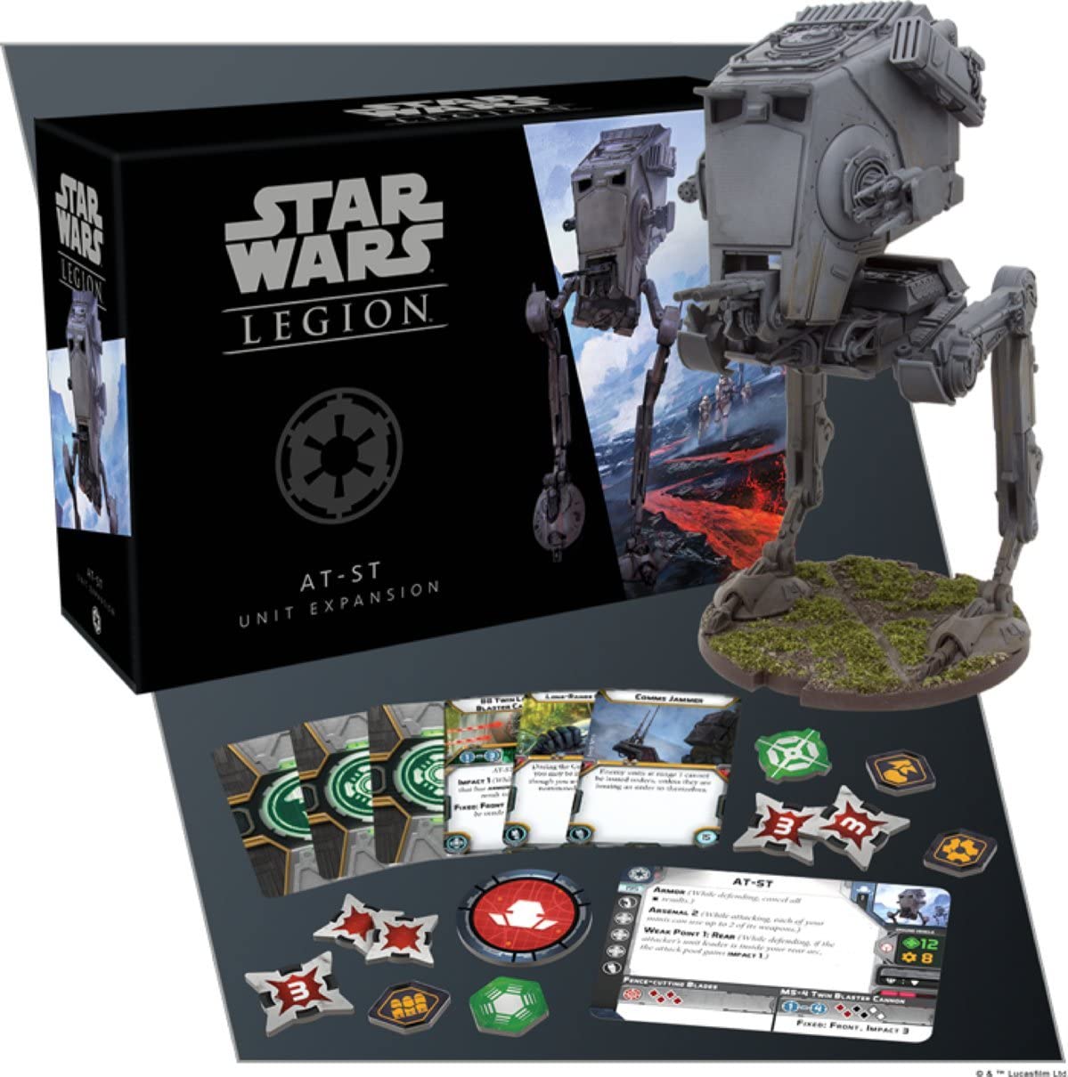 STAR WARS: LEGION – AT-ST UNIT EXPANSION – zodiacgamingltd